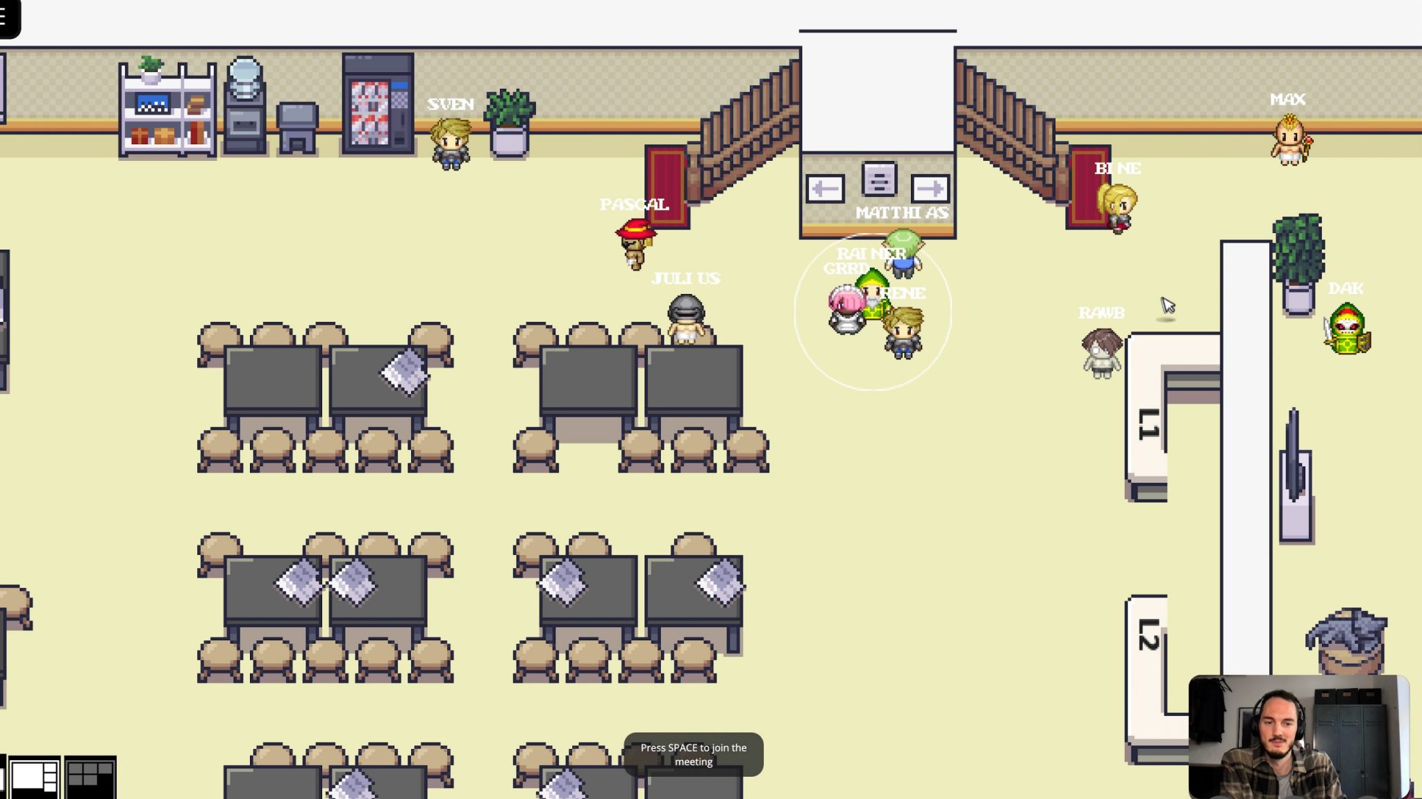 Workadventure: Jour Fixe in 16 Bit - Valtech Mobility